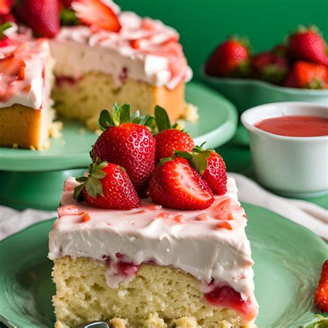 Strawberry Tres Leches Cake Fresh Strawberry Treat The Fresh Man Cook