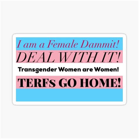 Transgender Women Are Women Sticker For Sale By Artsystephanie