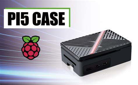 Amazon Com GeeekPi Case For Raspberry Pi Pi ABS Case With Armor Lite V Heatsink Fan For