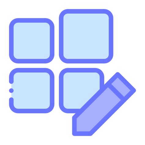 App Edit Grid Widget Icon