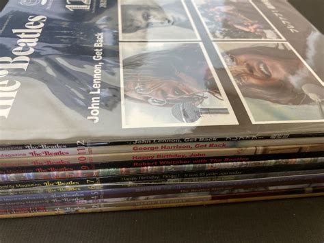 Yahooオークション 2021年beatles ビートルズファンクラブ会報誌1年