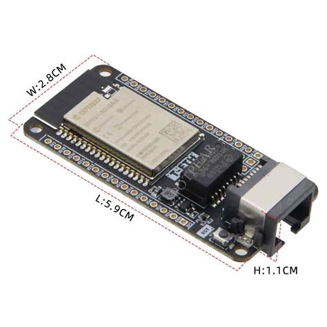 esp32 s3以太网rj45网口w5500扩展模块t eth lite开发板lilygo