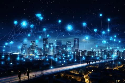 Premium Ai Image Urban Connectivity Dreams Smart City Photo Premium Ai Image Urban Connectivity Dreams Smart City Photo