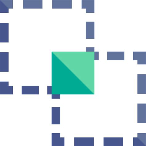 Intersection Basic Straight Flat Icon