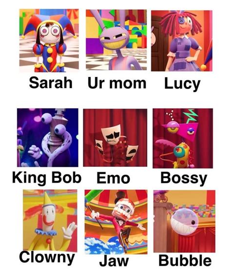 My Friend Tried To Name Tadc Characters 😭 R Theamazingdigitalciru