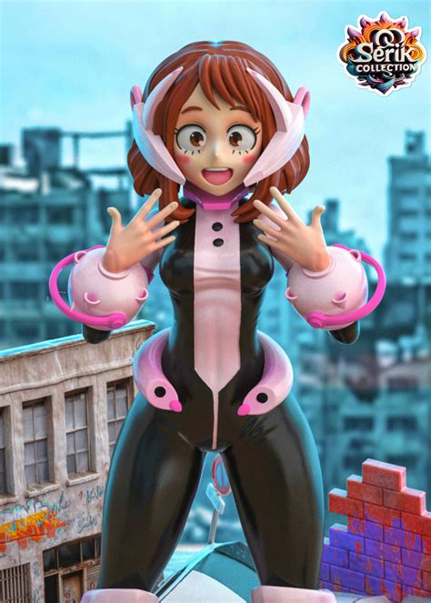 Toga Himiko Ochako Uraraka Dc3dart Printables Stl 3d Files