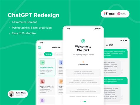 Chatgpt Mobile App Redesign By Katie Pham On Dribbble