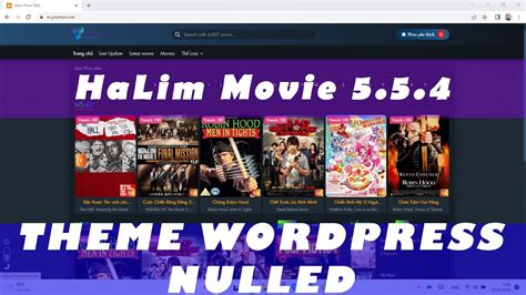 Theme Wordpress Halim Movies Nulled V554 Theme Wordpress Phim Nulled Download Voccode