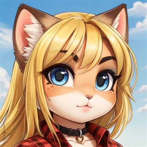 Cute Fluffy Cat Girl In Anime Style 3 By Numeradin On Deviantart