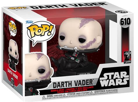 Pop Return Of The Jedi Th Darth Vader Unmasked Snake Cl