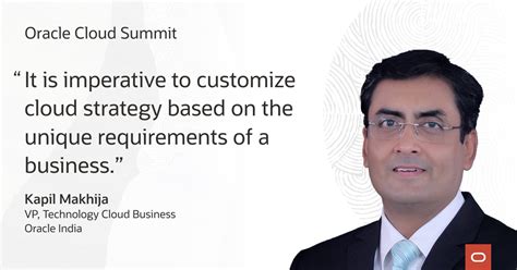 Siva Ganesh Hehim On Linkedin Oracle Understands The Need Of Cloud Acceptance
