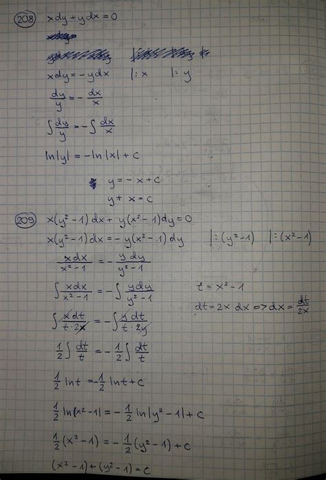 First Semester Of Uni Differential Equations The Answers Should Come