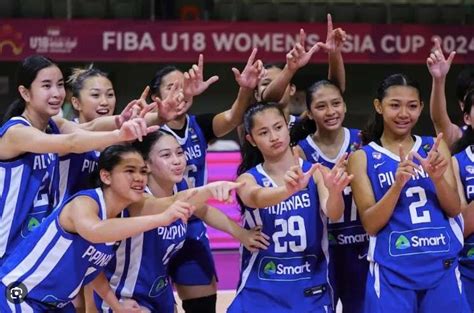 Gilas Pilipinas Girls Nagkampeon Sa Division B Sa Fiba U 18 Asia Cup