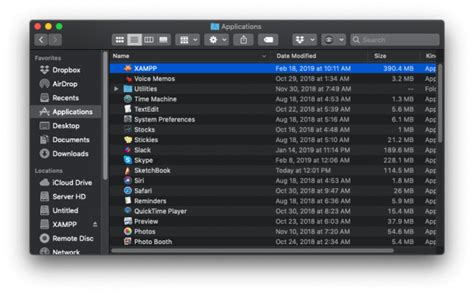 Uninstall XAMPP On Mac Nektony