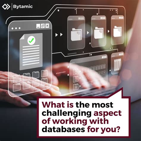 Bytamic On Linkedin Databases Can Be Difficult Sometimes What Is The