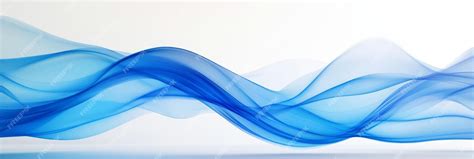 A Flowing Blue Abstract Wave Pattern Symbolizing Movement Fluidity Energy And The Boundless