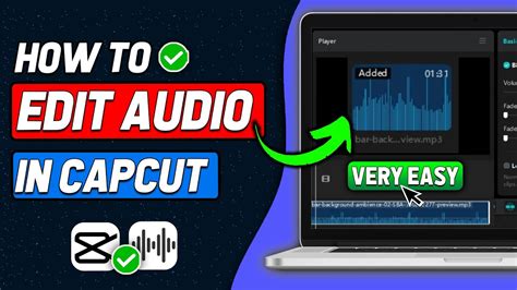 How To Edit Audio On Capcut Pc 2025 New Method Youtube