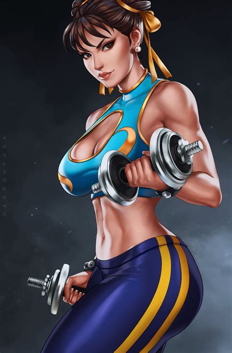 Dandon Fuga Chun Li Capcom Street Fighter Street Fighter Zero
