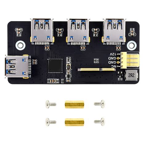 Buy Lalisakamt Piecei E To Usb 3 2 Expansion Board For Raspberry Pi Cm4 Io Board Gen1 Ports