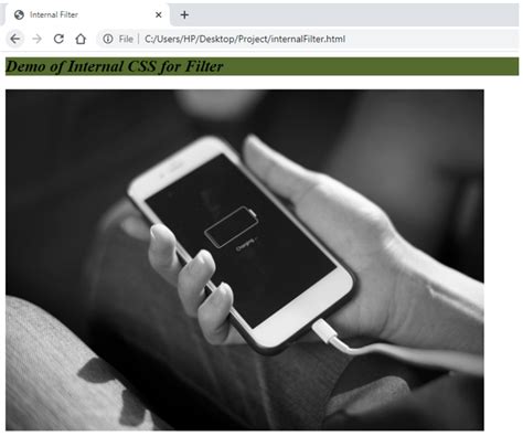 Css Filter How Css Filter Works With Code And Output