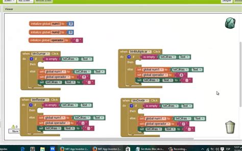 Ejemplo Básico En App Inventor Calculadora Youtube