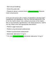 Emergency Medicine Managing Cardiac Arrhythmias In A Course Hero