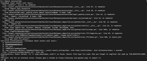 Unable To Import Onnxruntime After Trying To Build Onnx Runtime Tvm
