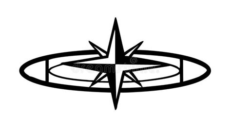 Abstract Directional Symbol Modern Guidance Unique Pathway Vector Design Generative Ai Stock