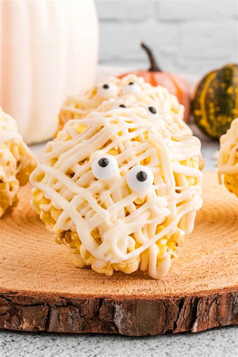 Halloween Popcorn Balls Homemade Hooplah