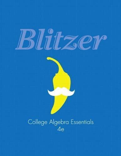 college algebra essentials 4th edition auckoo store