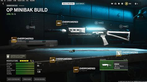 NEW FASTEST KILLING MINIBAK CLASS In MW Best MINIBAK Class Setup Modern Warfare YouTube