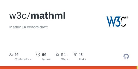 Github W3cmathml Mathml4 Editors Draft
