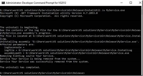 How To Manually Installuninstall Windows Services Sharepoint Pals