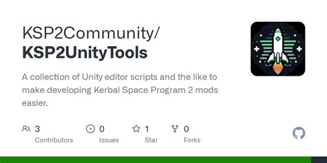 Github Ksp2communityksp2unitytools A Collection Of Unity Editor