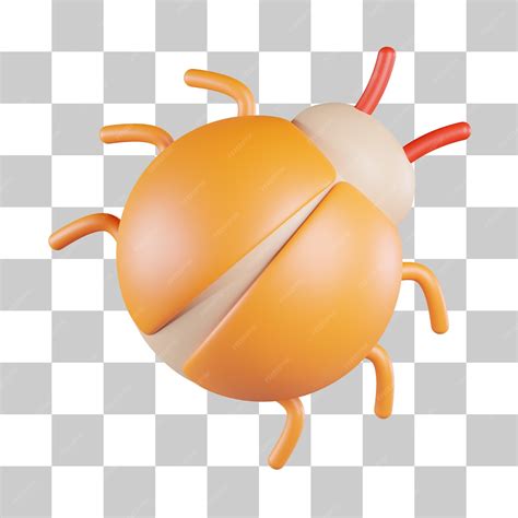Premium Psd System Bug 3d Icon