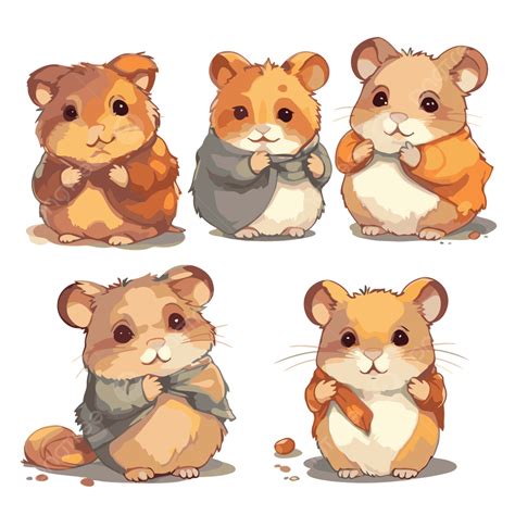 Cute Hamster Clipart