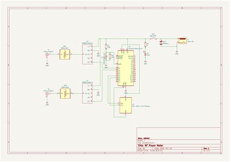 rf power meter using two ad8313 devices