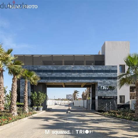 دوبلكس 160م تشطيب كامل كمبوند تريو جاردن بجوار ماوتن فيو التجمع قسط10س