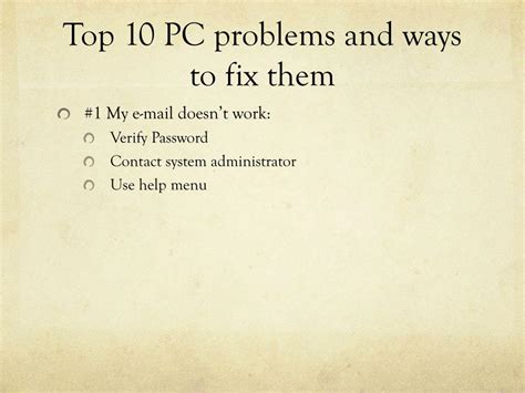 PPT Computer Troubleshooting PowerPoint Presentation Free Download ID 1583582