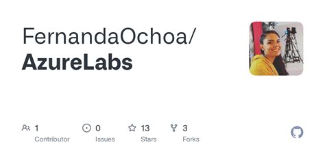GitHub FernandaOchoa AzureLabs