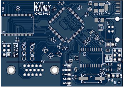 VGA Graphics Over SPI And Serial VGATonic Hackaday Io