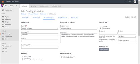 游戏管理器参考 Playfab Microsoft Learn
