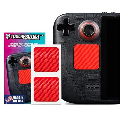 Steam Deck Oled Compatible Accessory Touchprotect Skin Adds Grip