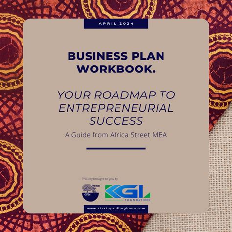 Business Plan Workbook Your Roadmap To Entrepreneurial Success