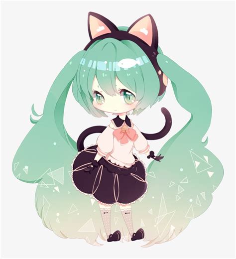 Options Hatsune Miku Chibi Render 736x821 Png Download Pngkit
