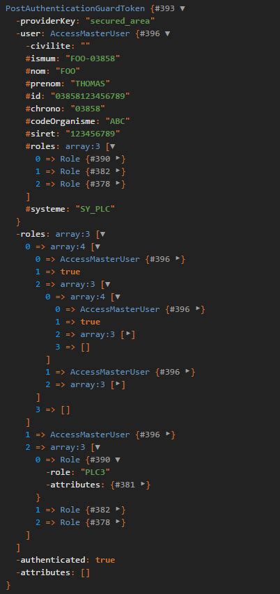 Symfony Symfony2 Security Role From Php 53 To Php 54 Getrole