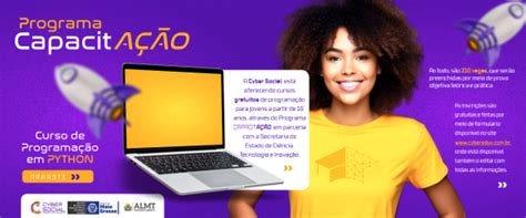Processo Seletivo De Programação Em Python 2024 Cyber Social Em Cuiabá Sympla
