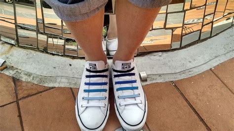 Ulace Lacing Sneakers White Leather Converse Leather Converse