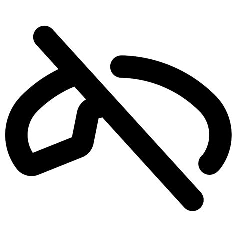 Phone Slash Bold Vector SVG Icon SVG Repo