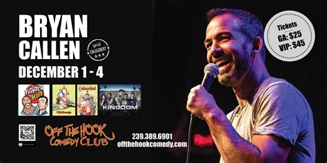 Comedian Bryan Callen Live In Naples Florida Off The Hook Comedy